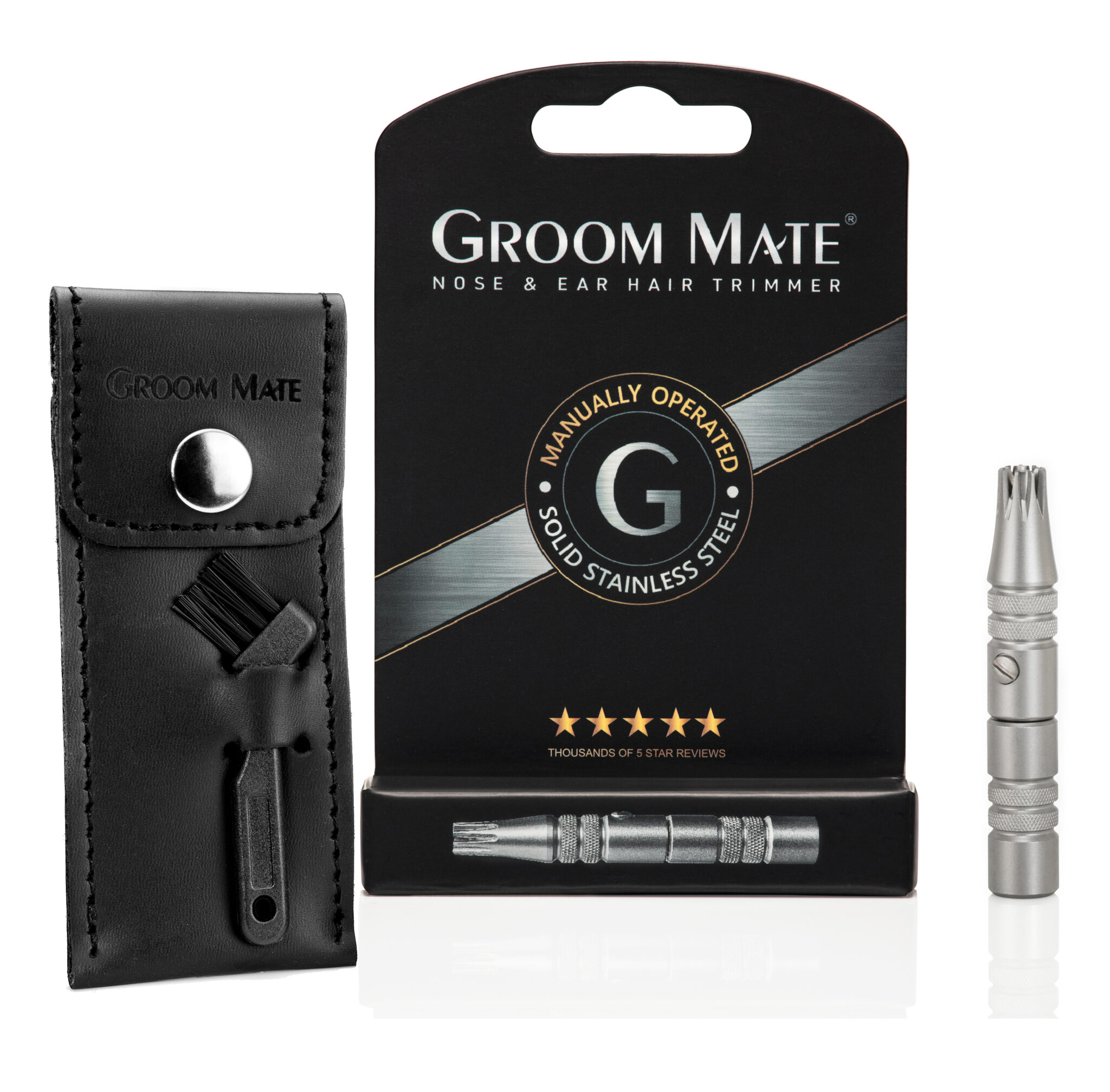 Groom Mate w/Leather Pouch - Groom Mate
